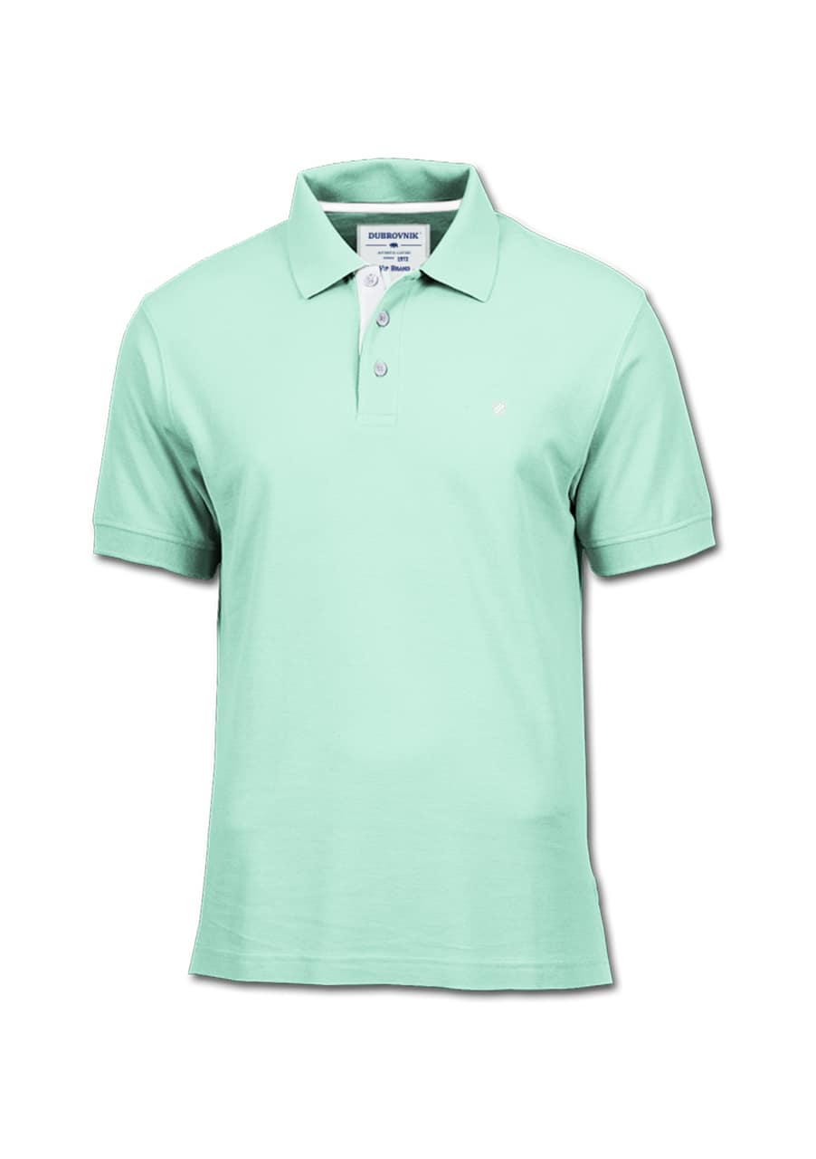 Polo Pique Basica Verde Menta – Dubrovnik